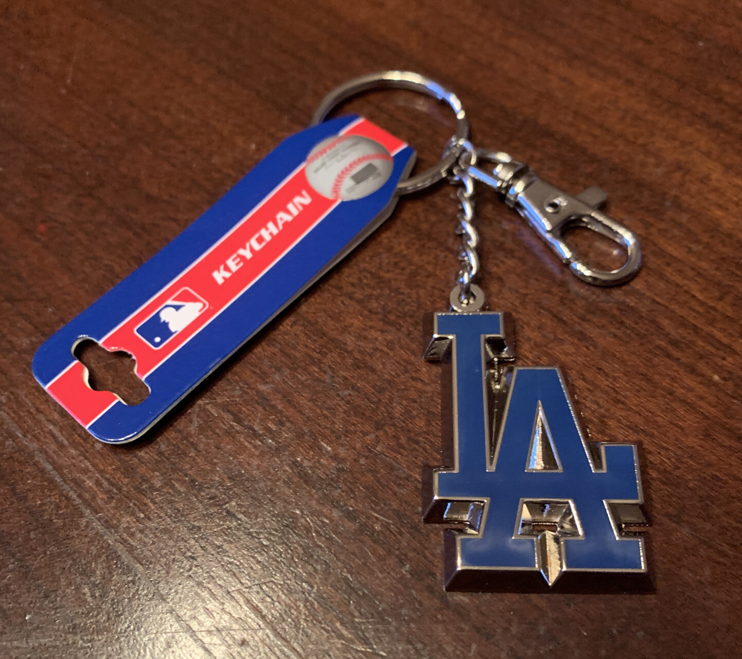 Los Angeles Dodgers MLB Baseball Keychain Keyring Team Decal Logo 3d La ...