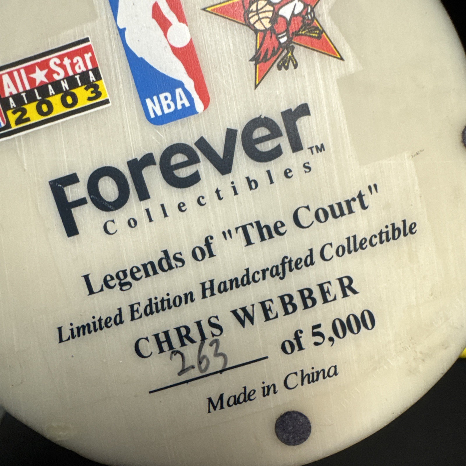 Chris Webber NBA ALL STAR 10" Bobblehead LIMITED EDITION Bobble | eBay