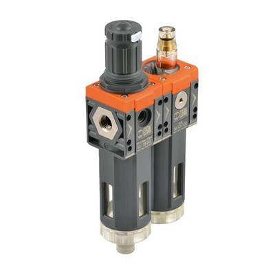 Riegler 144822 Filter Reg.+Lubricator »SYNTESI«, s.2, G1, 20µm, 0…4 bar ...