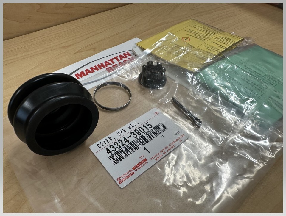 4RUNNER TACOMA TUNDRA FRONT UPPER BALL JOINT BOOT KIT 43324-39015 ...