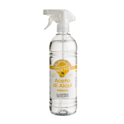 Aceto di Alcol al Limone Splendi aceto spray- Andrea Milano 750ml | eBay