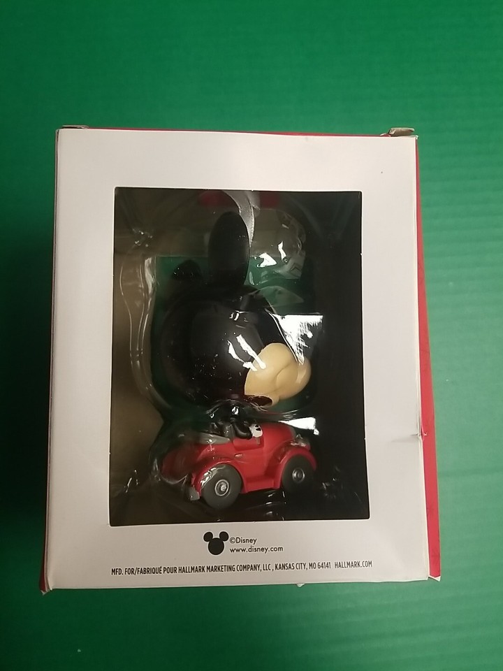 Disney Mickey Mouse Hallmark Ornament Wobbles on Tree, Bobble head | eBay
