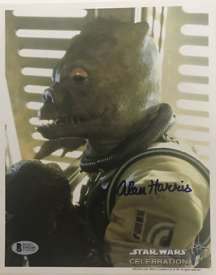 ALAN HARRIS SIGNED BOSSK 8X10 PHOTO STAR WARS CELEBRATION VI OFFICIAL ...