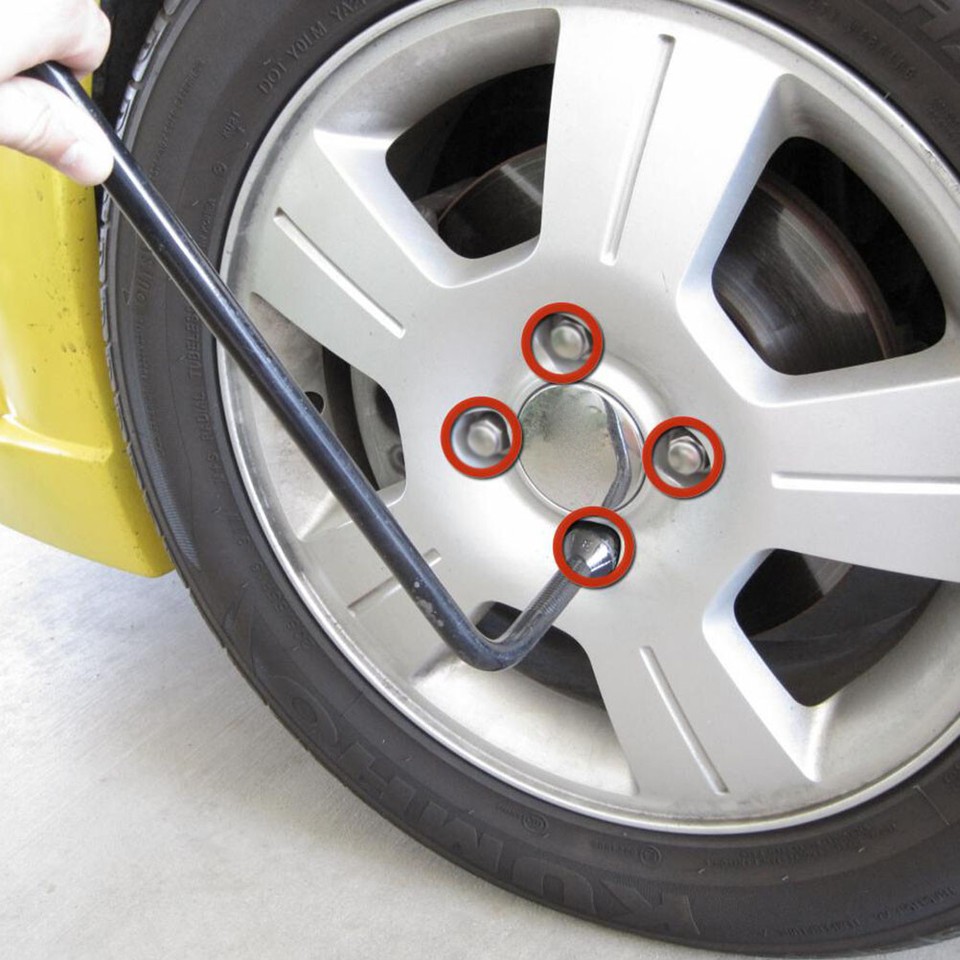 20X For Ford Focus Alloy Wheel Nuts Bolt Lug Stud Tyre Whorl Nuts With ...