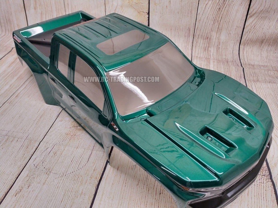 Chevy 19 Silverado Z71 Custom Painted RC Body 1/5 For Traxxas X-MAXX ...