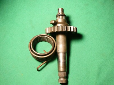 KAWASAKI KL 250 KICKSTART SHAFT / GEAR / RETURN SPRING 1986 | eBay