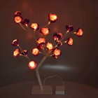 Purple Multi Headed Rose Tree LED Light Christmas Decor Decorations ...