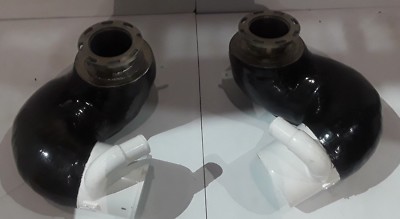 DeAngelo , 25733 , Marine Exhaust Riser w/ Mixer, MAN12V 1360hp (PORT ...