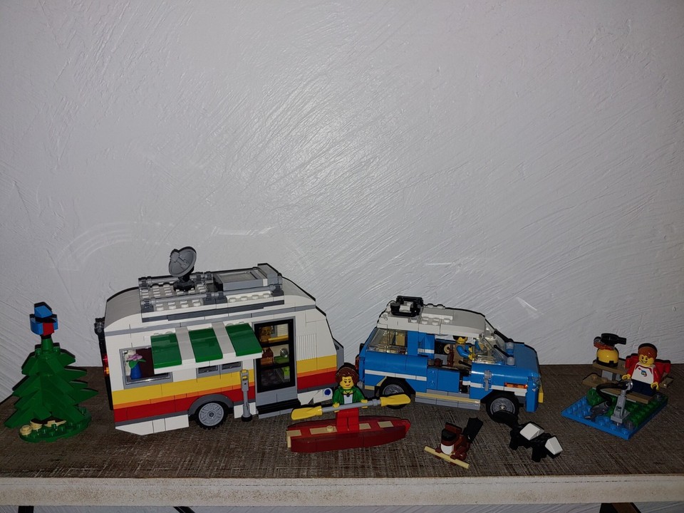 LEGO Creator 3in1 Caravan Family Holiday #31108 Complete set W ...