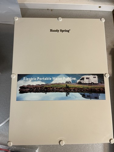 Handy Spring Large Electric Portable Water Purifier for Camping/RV ...