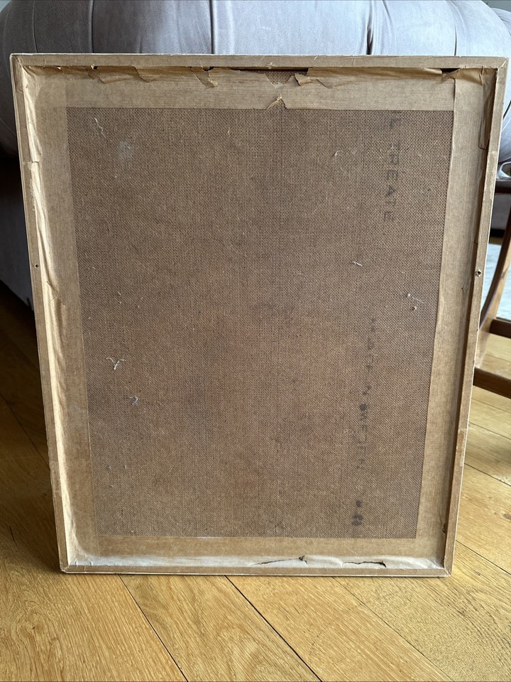 Vintage Original 1960s Framed J H Lynch Print Tina Mid-Century Art 24 ...