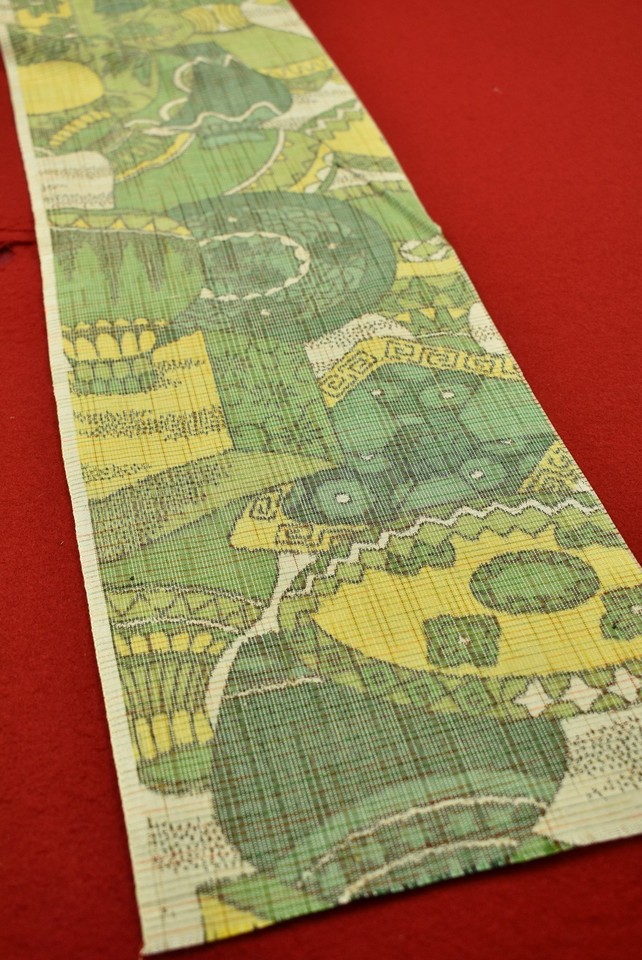 Japanese Fabric Silk Textile Vintage Kimono Antique BORO Patch Woven 36 ...