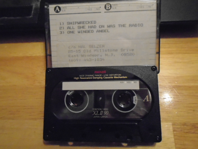 VERY RARE Hal Selzer DEMO CASSETTE TAPE Silent Witness Adrian Dodz LUXX ...