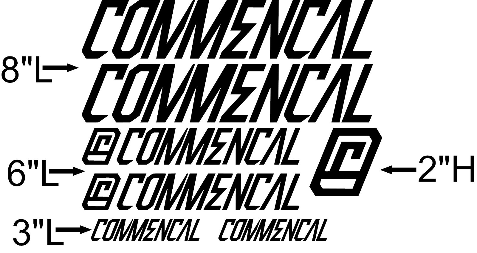 Commencal Frame Decals. Meta Furious AM MTB. Custom Colors. USA Seller ...