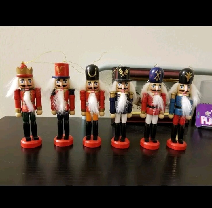 nutcracker set of 6 | size 5 inches tall | eBay