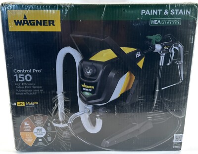 Wagner Control Pro 150 High Efficiency Airless Paint & Stain Sprayer ...