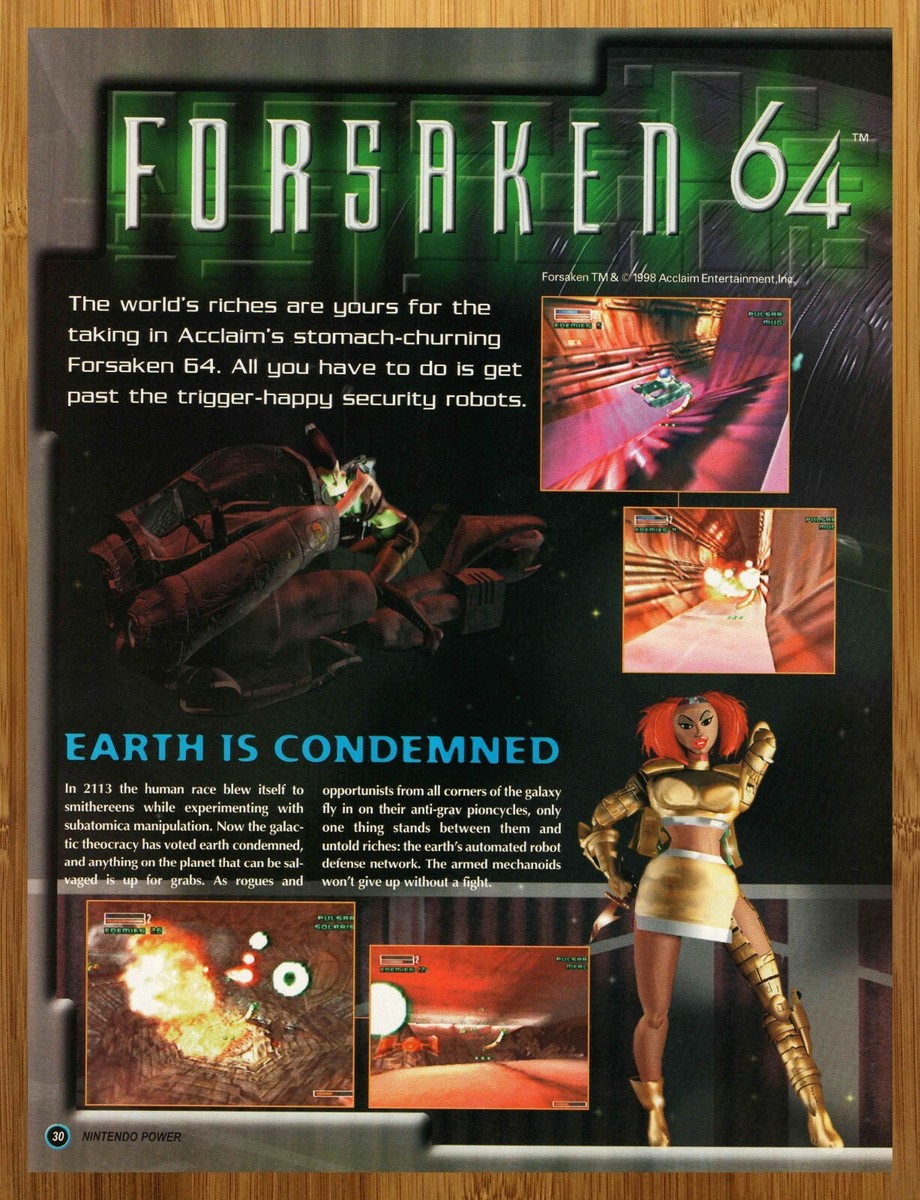 Acclaim Forsaken Wallpaper Download Video Game Forsaken 64 Image