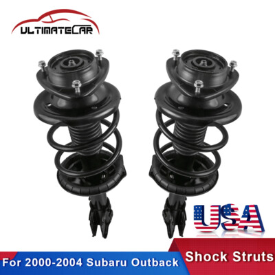 2Pcs Front Shock Struts Absorbers Assembly For 2000-2004 Subaru Outback ...
