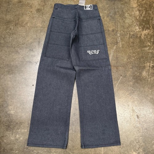 Vintage Y2K Flip Flop Wide Leg Baggy Skater Rave Jeans Men Size 28 ...