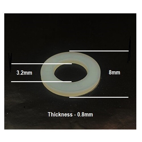 NYLON WASHERS FORM A FLAT PLASTIC WASHER ,M3,M4,M5,M6,M7,M8,M10,M12,M14 ...