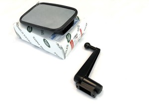 Land Rover Defender 90 110 Side Door Exterior Mirror Glass and Arm Set ...
