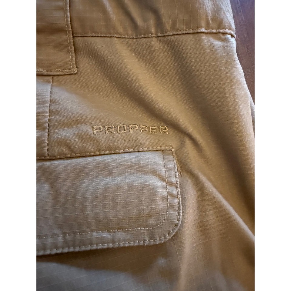 Propper Mens Tactical cargo Pants 42x32 Cargo Utility Workwear Coyote ...