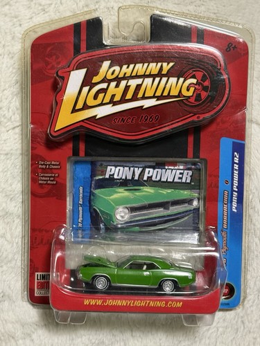 2007 Johnny Lightning PONY POWER #01 '70 Plymouth Barracuda RR R.2 | eBay
