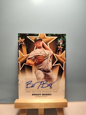 2025 Topps Series 2 Baseball Stars Autographs Brady Basso RC #BSA-BBA ...