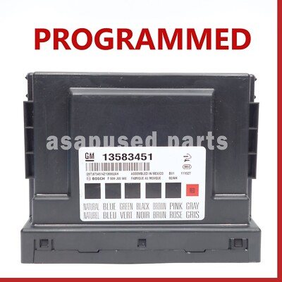 📮 VIN PROGRAMMED PLUG & PLAY BCM BODY CONTROL MODULE CHEVY CRUZE 2012 ...