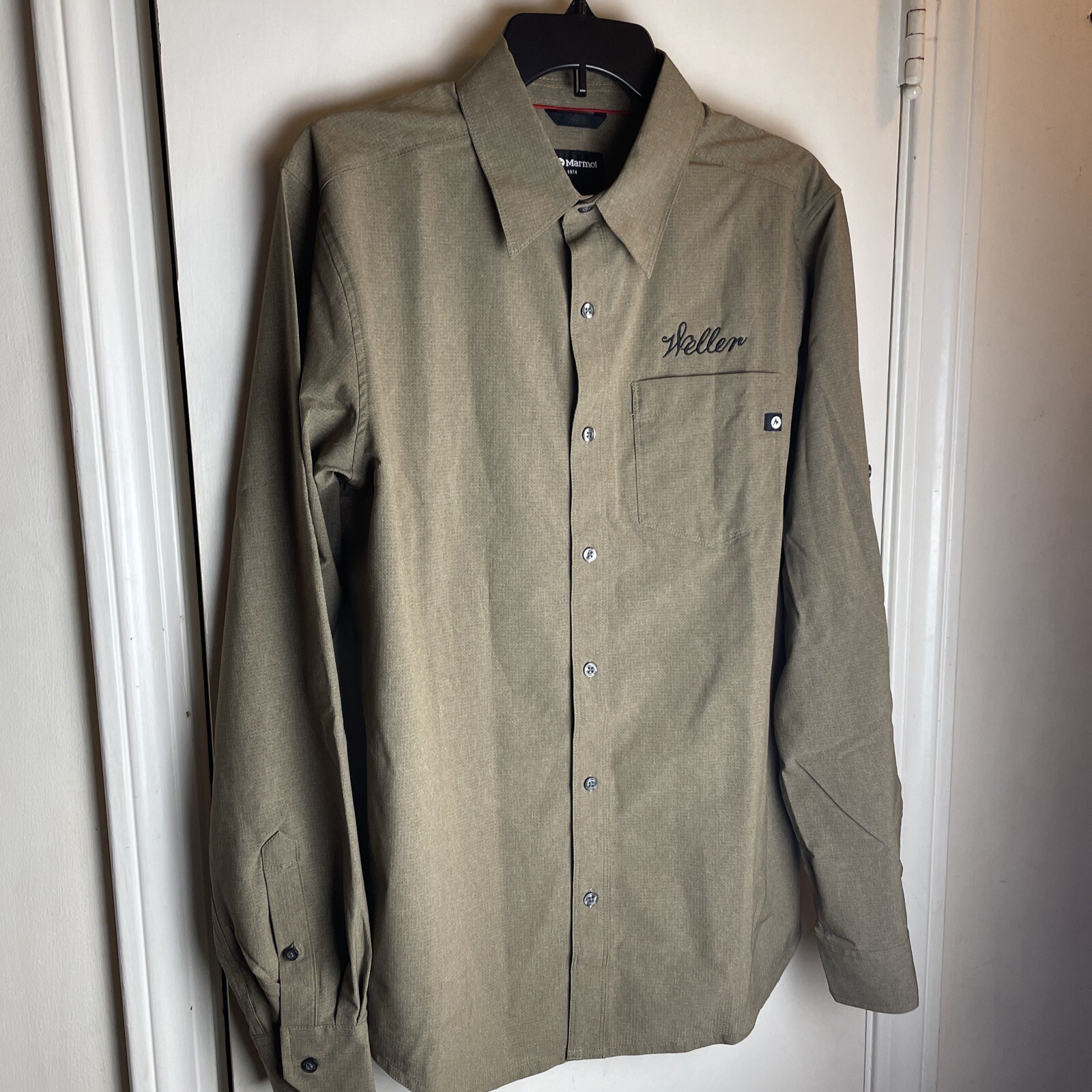 Buffalo Trace Weller Marmot Aerobora LS Button Down Medium Brand New ...