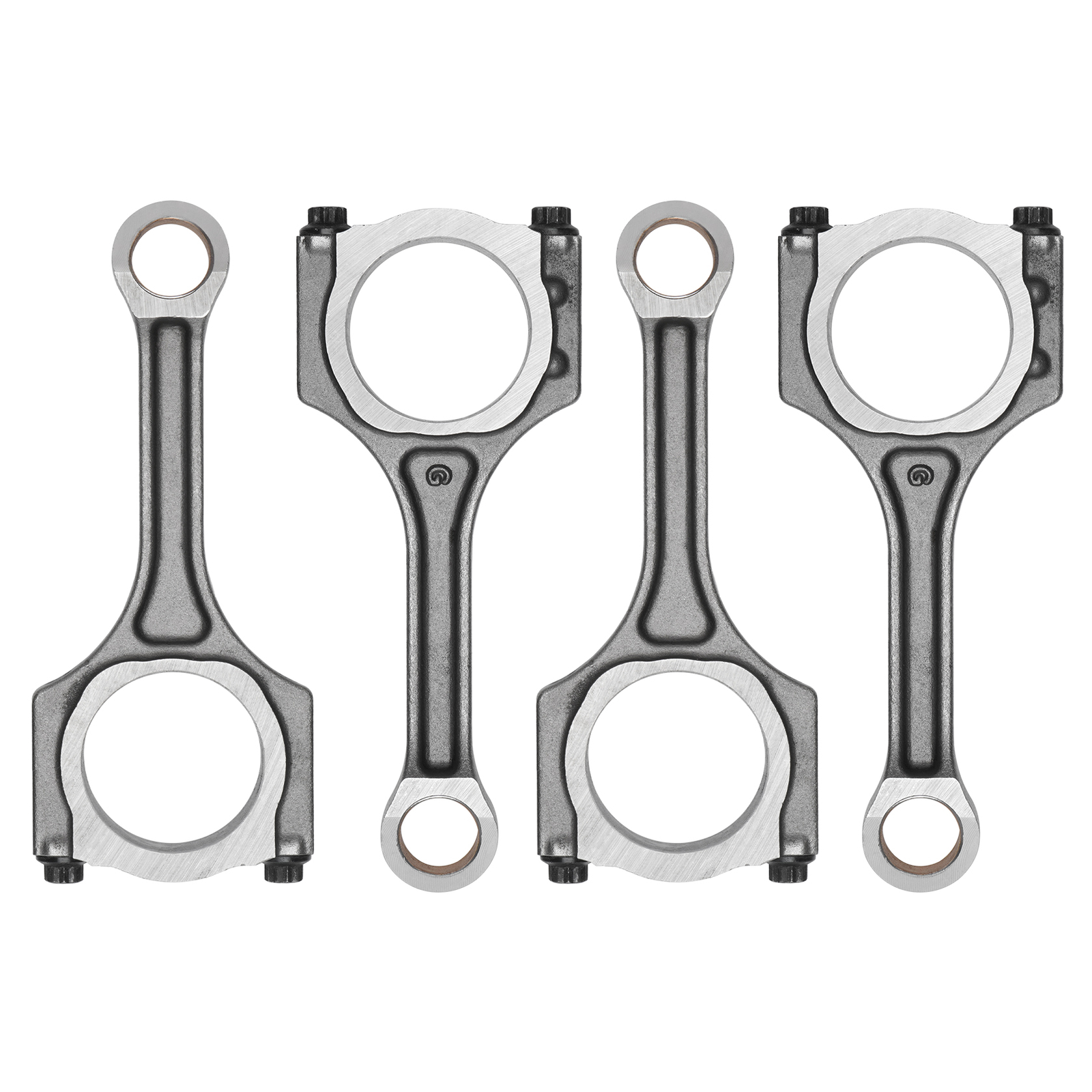 4PCS Connecting Rod + Main & Connecting Rod Bearing Kit For Hyundai Kia ...