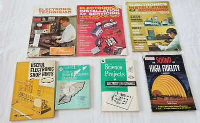 VINTAGE ELECTRONICS MAGAZINES, HANDBOOKS, SCIENCE PROJECTS & DIAGRAMS ...