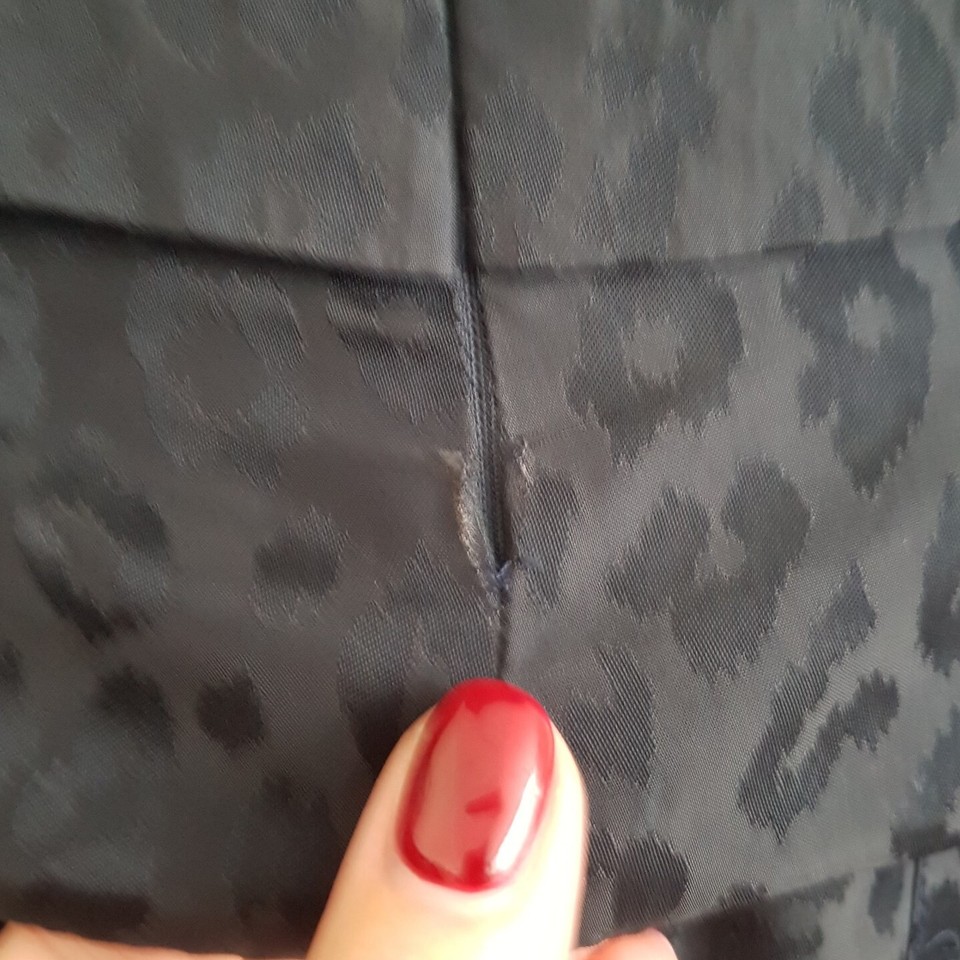 THAKOON ADDITION Navy Satin, Animal Print, Sleeveless, Trouser Jumpsuit ...