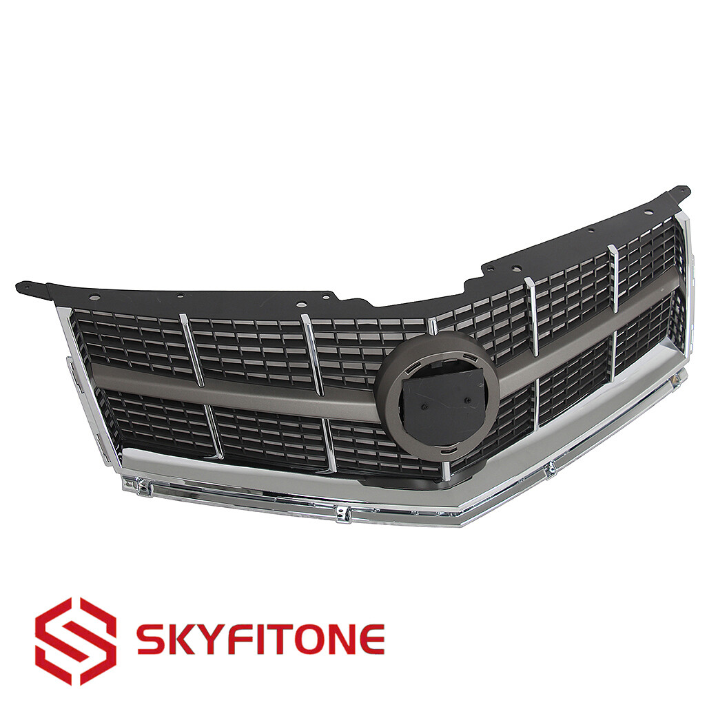 Fits 2010-2012 Cadillac SRX Front Grille Fog Lights and Bezels/Lower ...