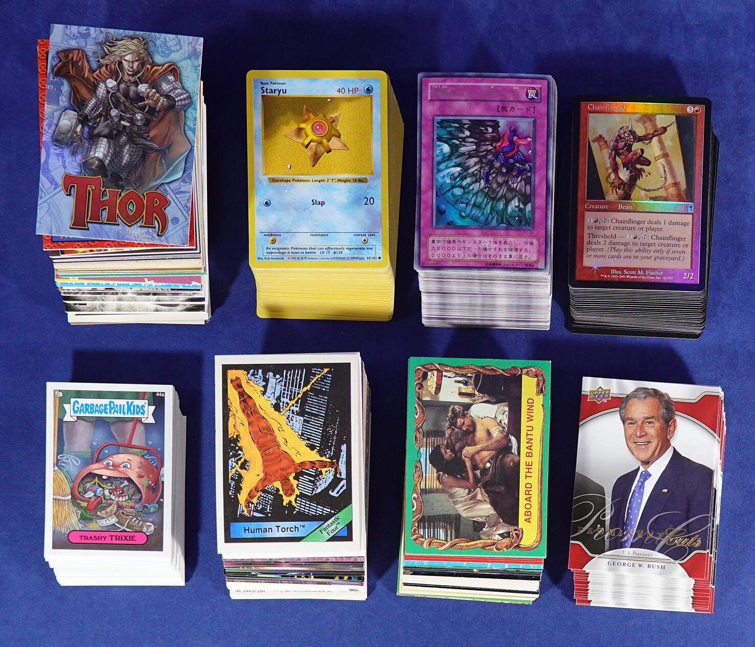 VINTAGE TO MODERN NON-SPORT LOT OF 360 GPK-MARVEL-WACKY PACKAGES ETC ...