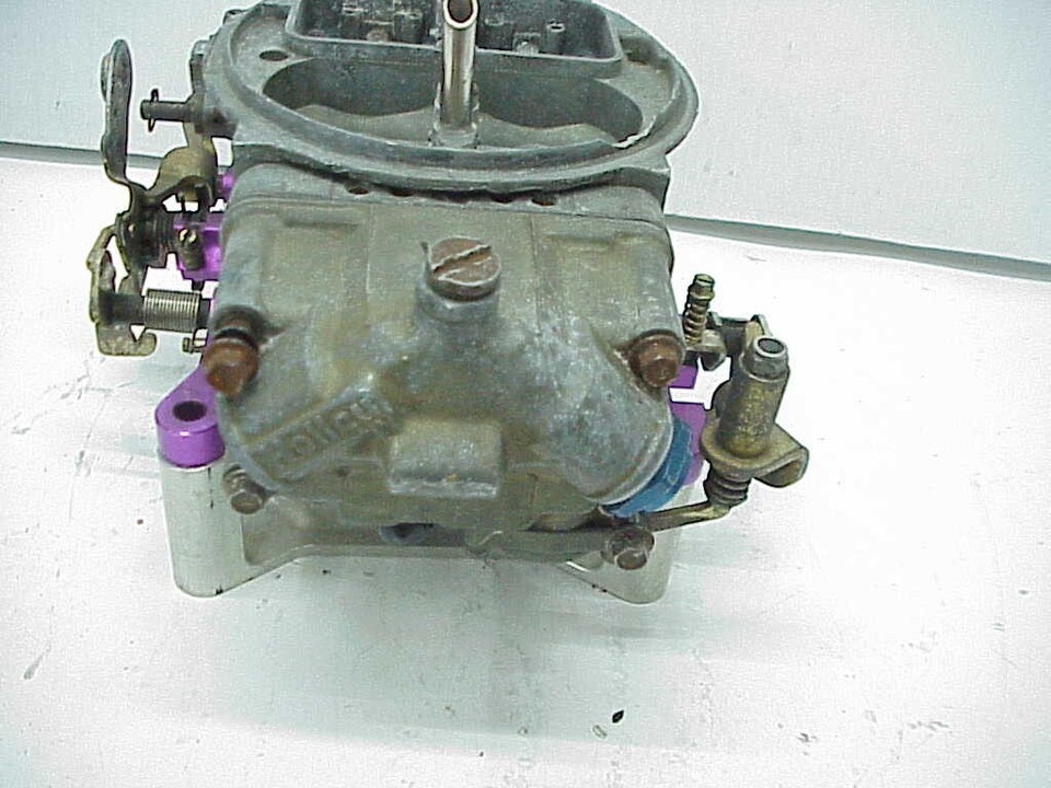 Holley 750 CFM Holley 4 Barrell Racing Alcohol Carburetor with Billet ...