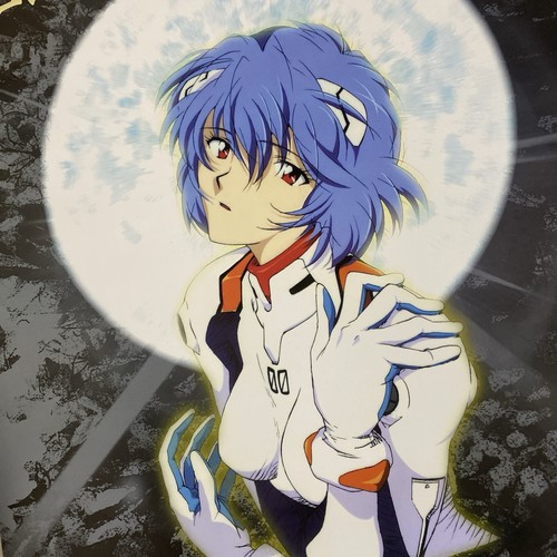 Neon Genesis Evangelion Ayanami Rei Anime B2 poster GAINAX 1996 ...
