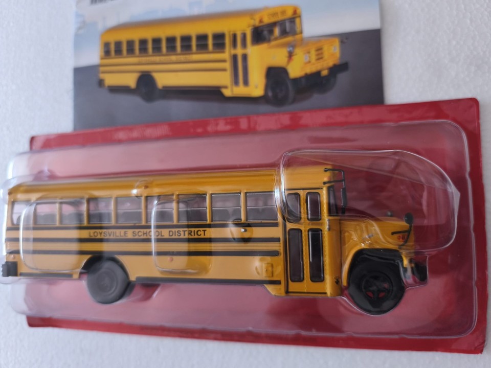 GMC 6000 SCHOOL BUS (1989), BUSES OF THE WORLD, SALVAT, 1:43 DIE CAST ...