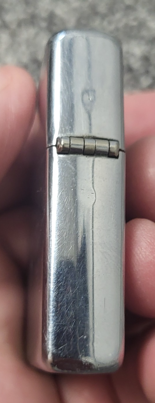 VINTAGE ZIPPO FLINT WELDING AIRCO SUPPLY COMPANY 6-LINES ON BOTTOM ...