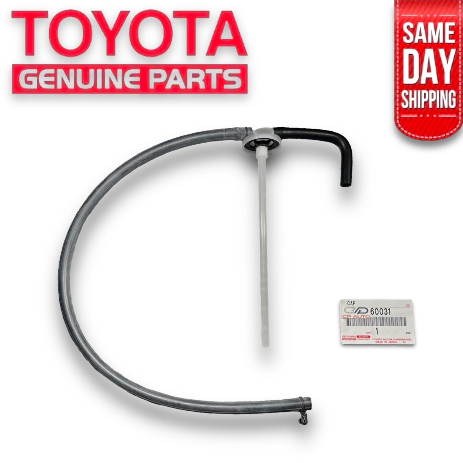 77 - 84 TOYOTA LAND CRUISER FJ40 RADIATOR COOLANT RESERVOIR CAP HOSE ...
