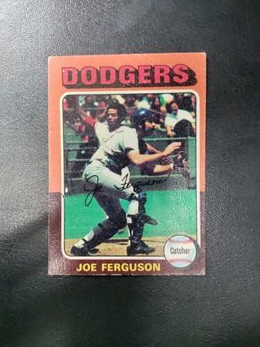 JOE FERGUSON 1975 Topps Baseball Card #115 – LOS ANGELES DODGERS vg ...