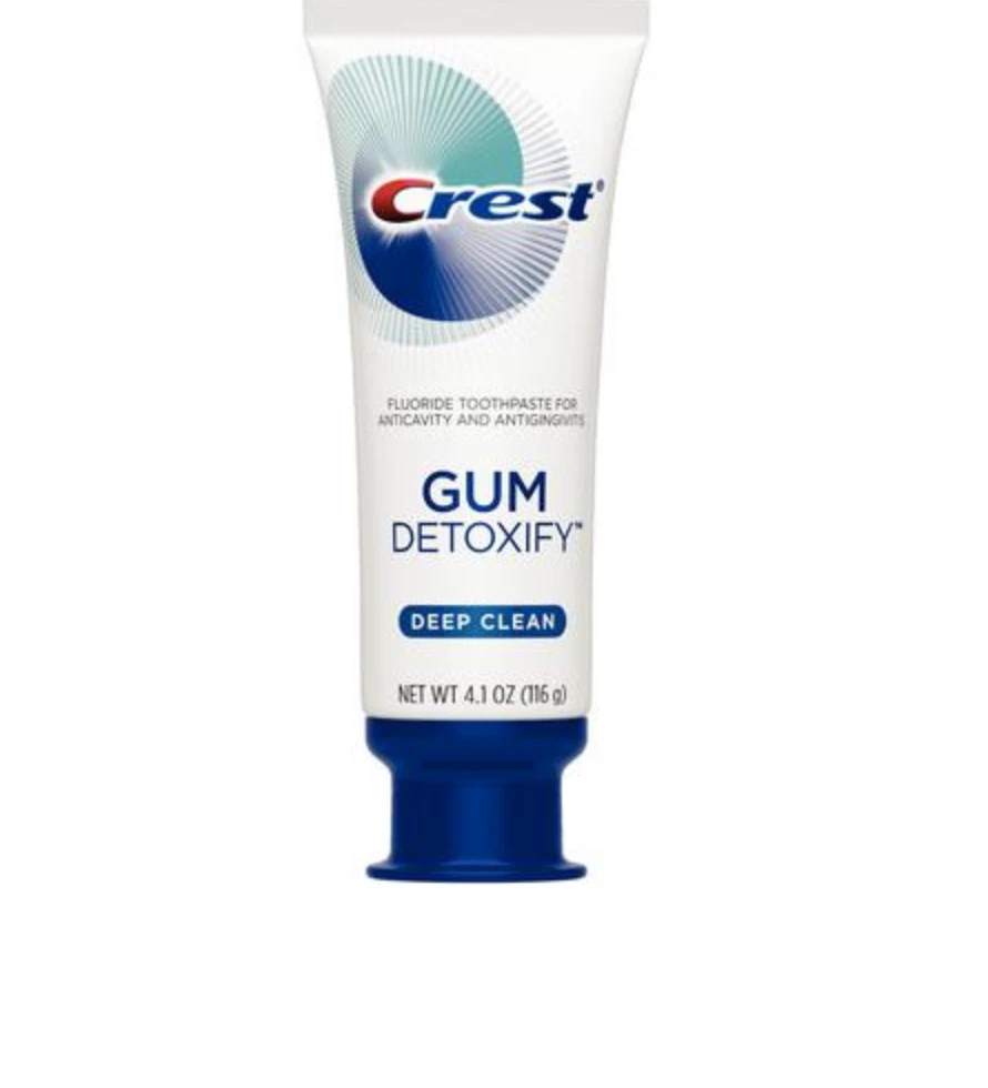 Crest Gum Detoxify Deep Clean Toothpaste, Oz, Pack Of, 52% OFF
