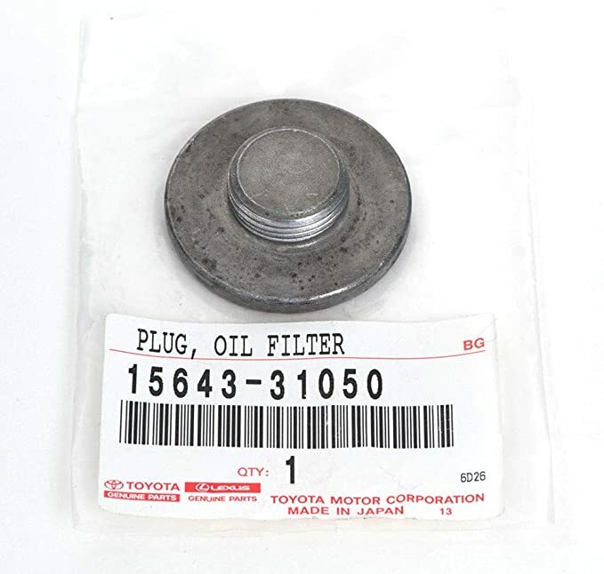 Toyota 15643-31050 - Plug Oil Filter Dra for sale online | eBay
