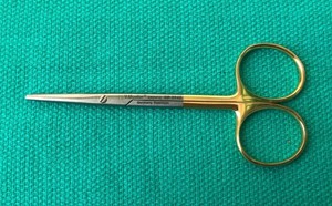 V. Mueller Vital Knapp Strabismus Scissor Straight Ref: OP5742 | eBay