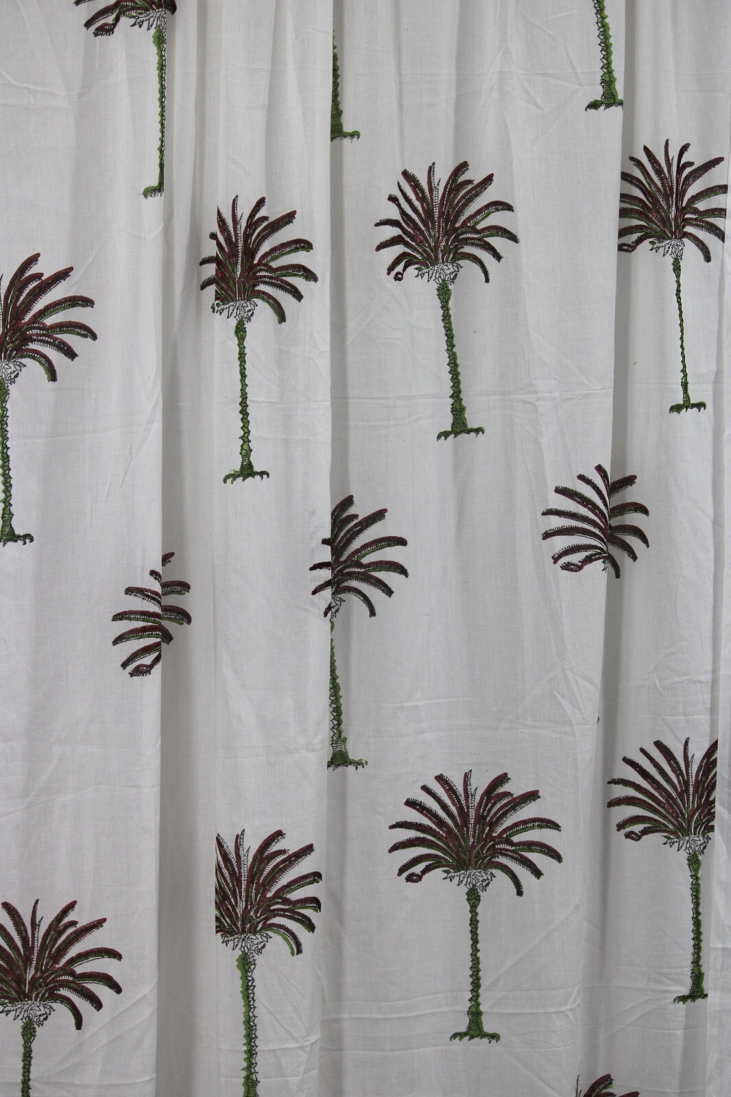 2 Pcs Cotton Sheer Curtains for Living Room Window Drapes Natural ...