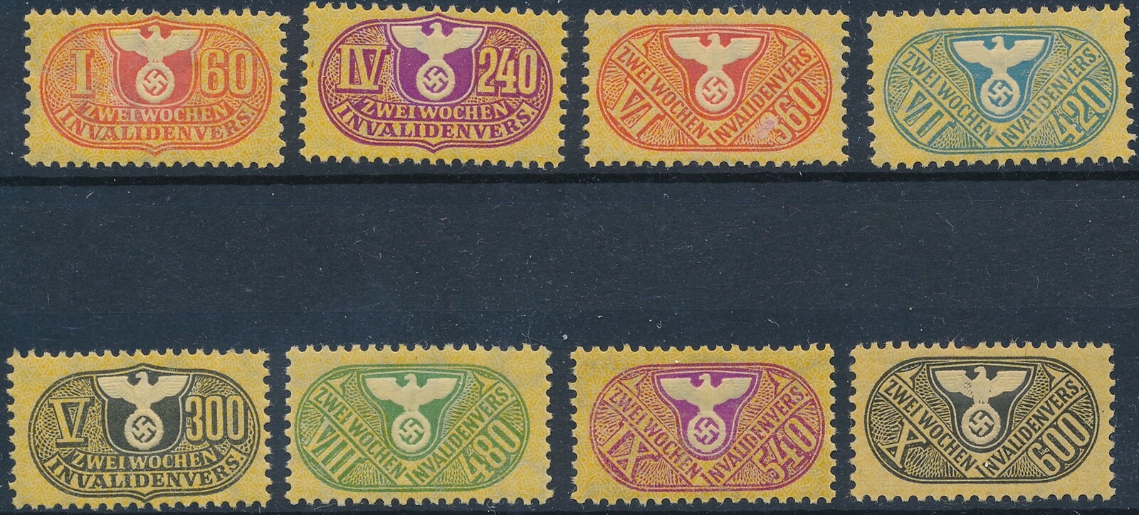 Stamp Germany Revenue WWII Fascism War War Era Medical Selection MNH | eBay