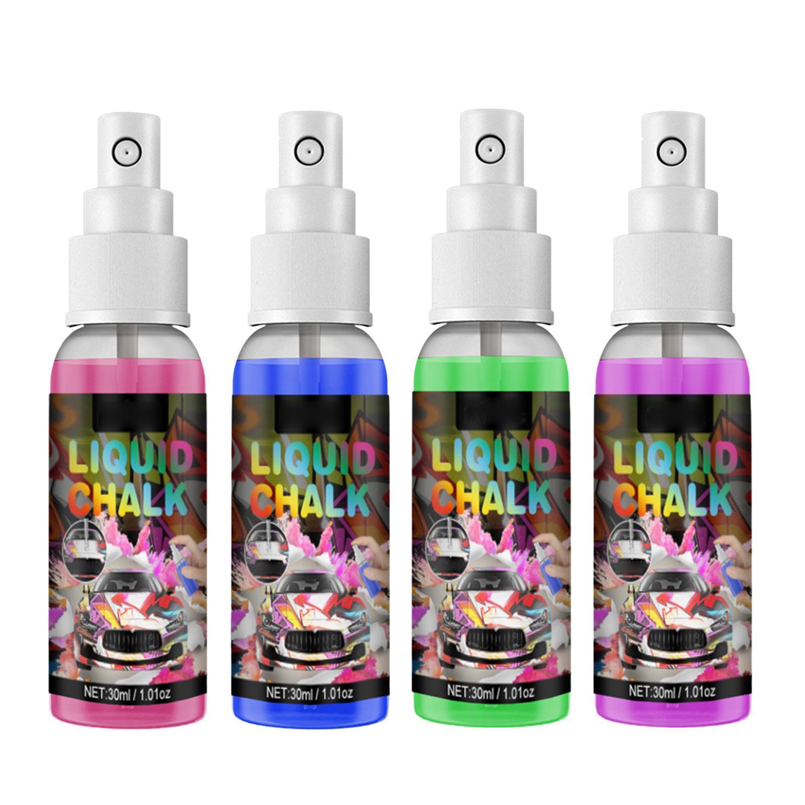 1.01oz Graffiti Chalk Spray Paint Washable Painting Liquid Chalks Car ...