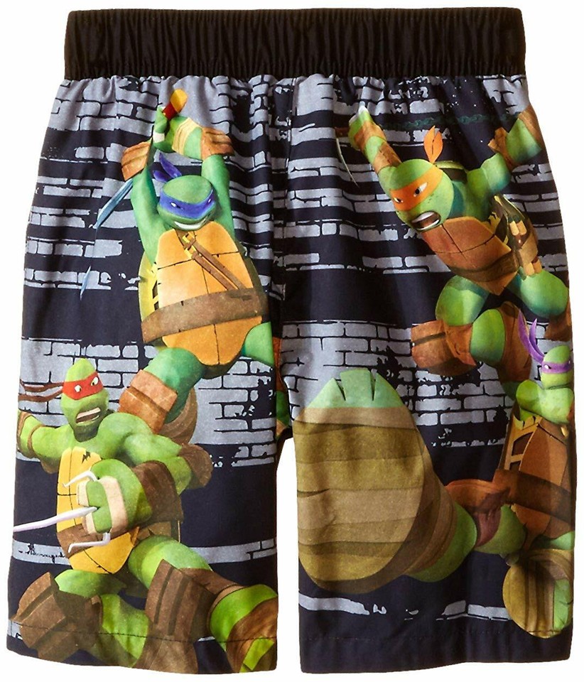 Teenage Mutant Ninja Turtles Swim Trunks Shorts Boy Size S 6/7 | eBay