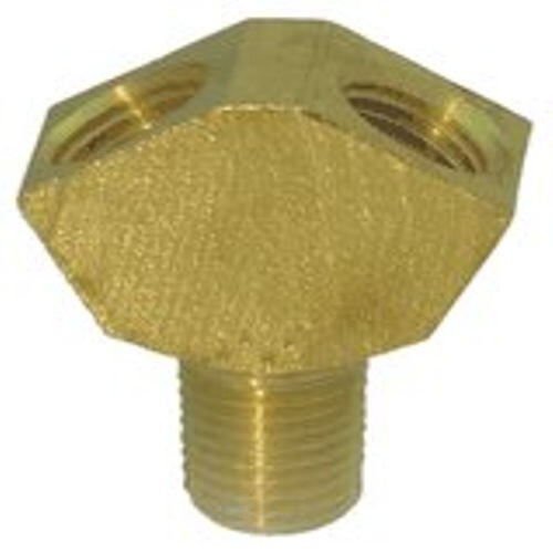 Brass Y Splitter 1/4" MNPT x 1/4" FNPT Air, Gas WYE Fitting, 2 In 1 "Y ...