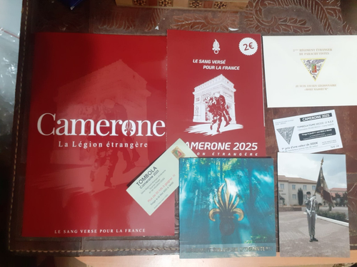 Légion étrangère /Camerone 2025/1ºRE/2ºREP/3ºREI/Tombola | eBay